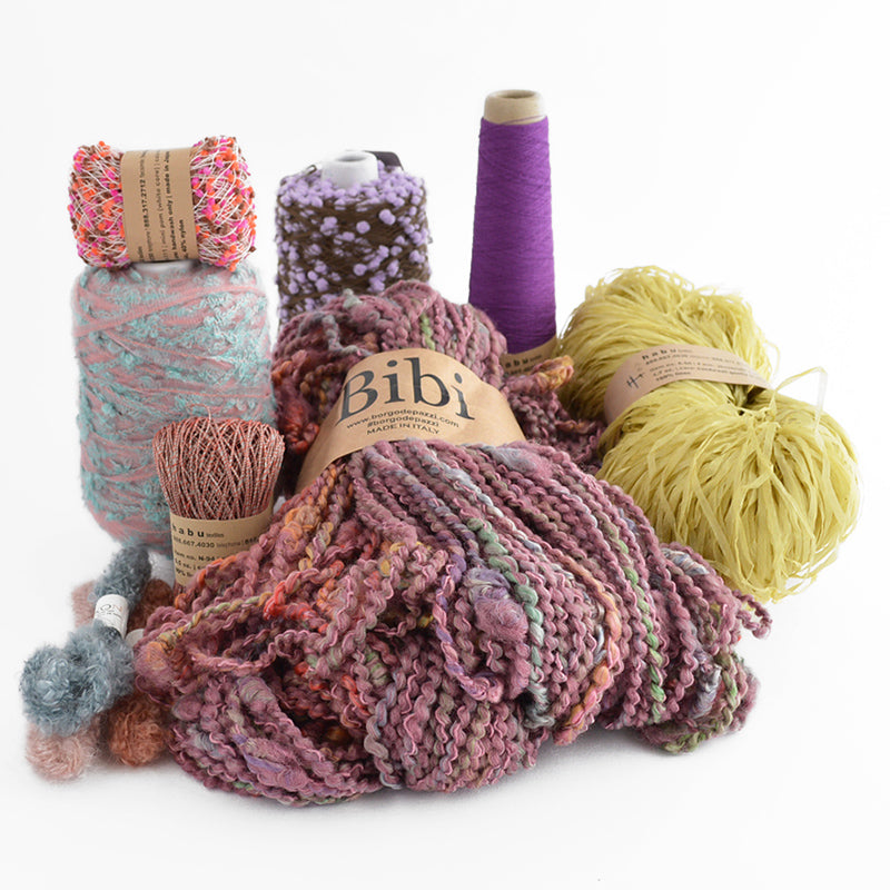Quirky and Textured Yarns — Loop Knitting
