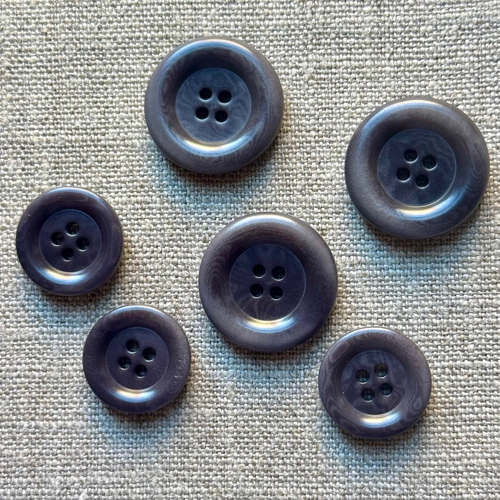 Corozo 4 hole button — Loop Knitting