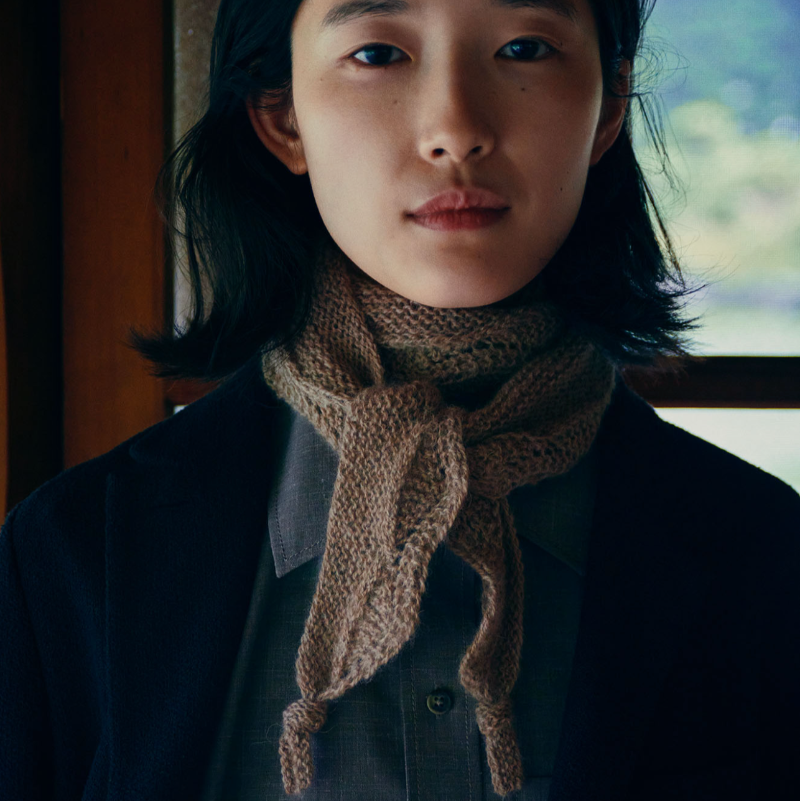 Isager Lace Scarf pattern — Loop Knitting