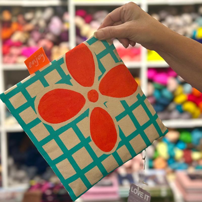 Love It - Haberdashery POP Grid Pouch — Loop Knitting
