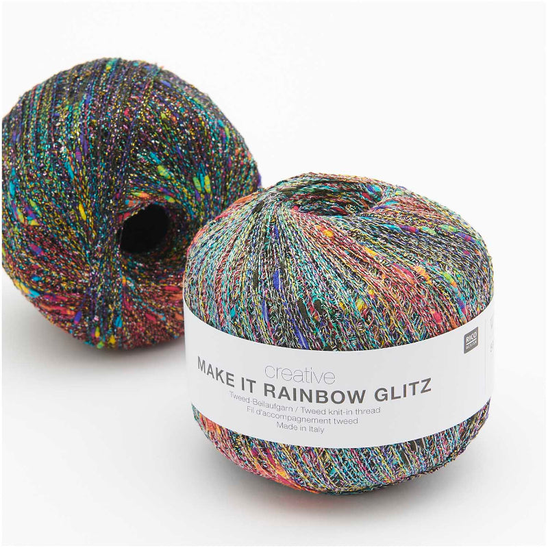 Rico - Creative Make it Rainbow Glitz — Loop Knitting