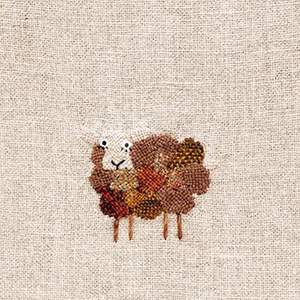Embroidery with darning stitch book by Tomomi Mimura — Loop Knitting