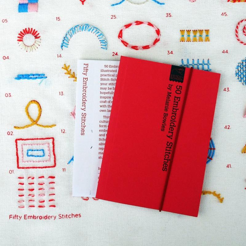 Stitch School - 50 Stitch Embroidery Booklet — Loop Knitting