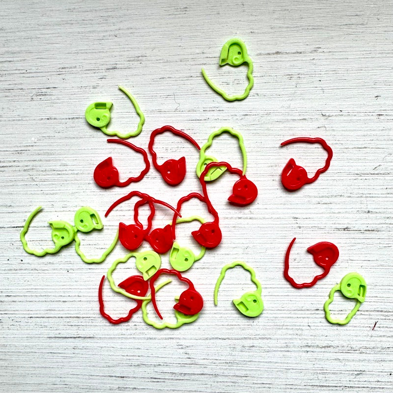 Clover Quick Locking Stitch Markers (3030) — Loop Knitting