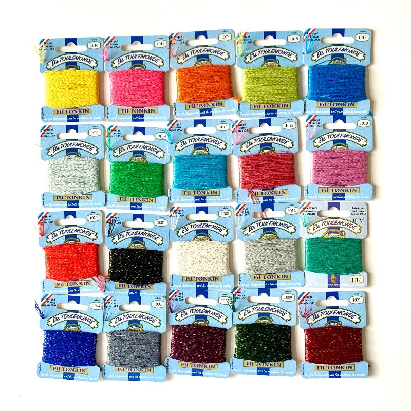 Tonkin Embroidery Floss Cards — Loop Knitting