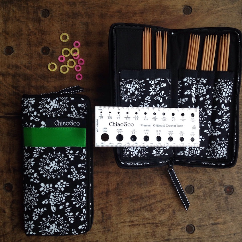 ChiaoGoo DPN Sets - Bamboo — Loop Knitting