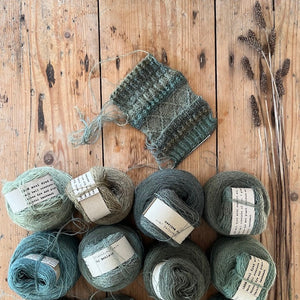 Loop - Mehlsen Geranium Scarf Kit — Loop Knitting