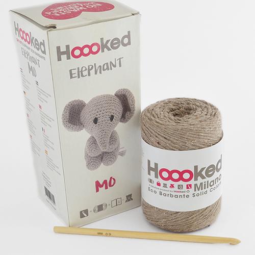 Hoooked Elephant Kit - Mo — Loop Knitting