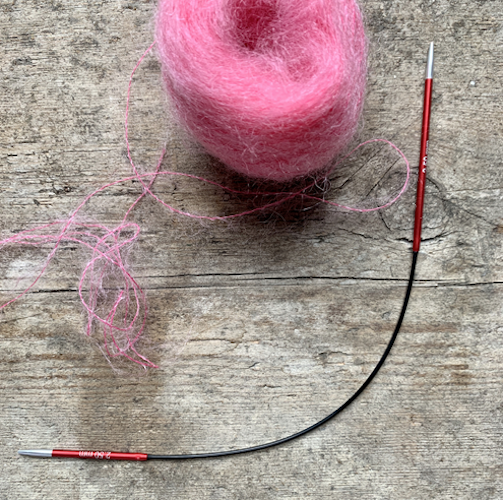 KnitPro Zing Mini Fixed Circular Needle — Loop Knitting