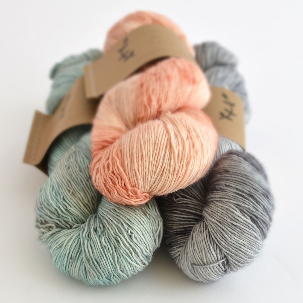 Lichen and Lace - Eco Merino Fingering — Loop Knitting