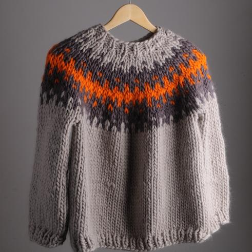 Mrs Moon Fairisle Yoke Jumper — Loop Knitting