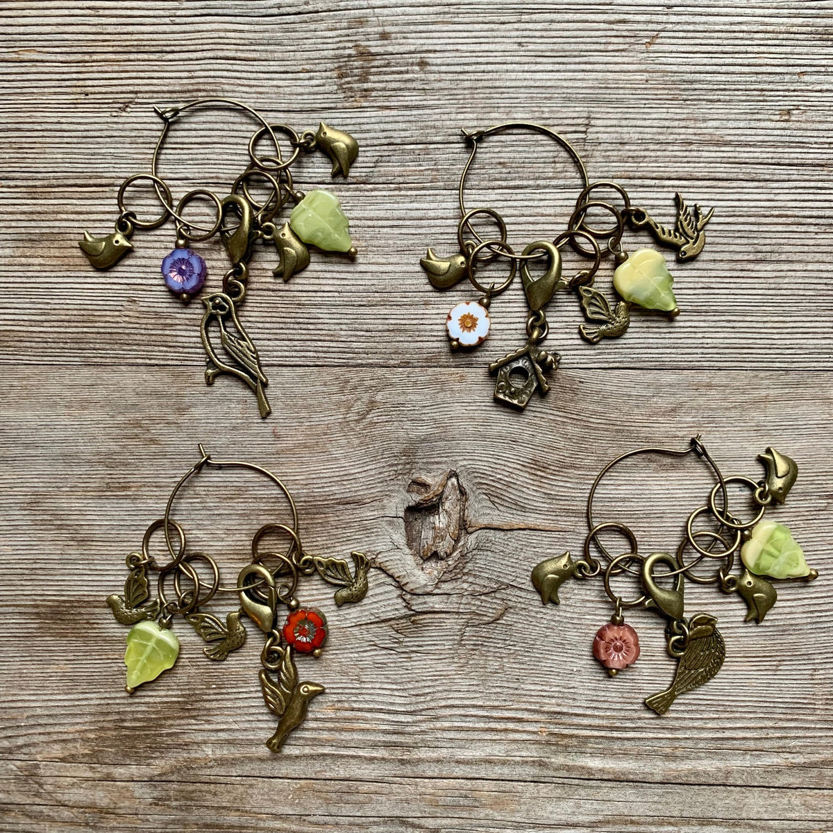 Springtime Bird Stitch Marker Sets — Loop Knitting